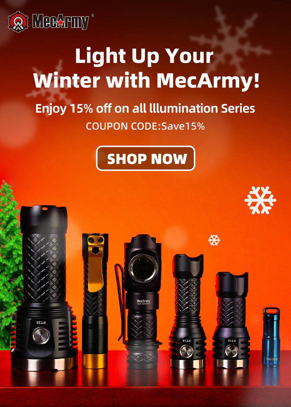 MecArmy | Flashlights, EDC Gears & Knives