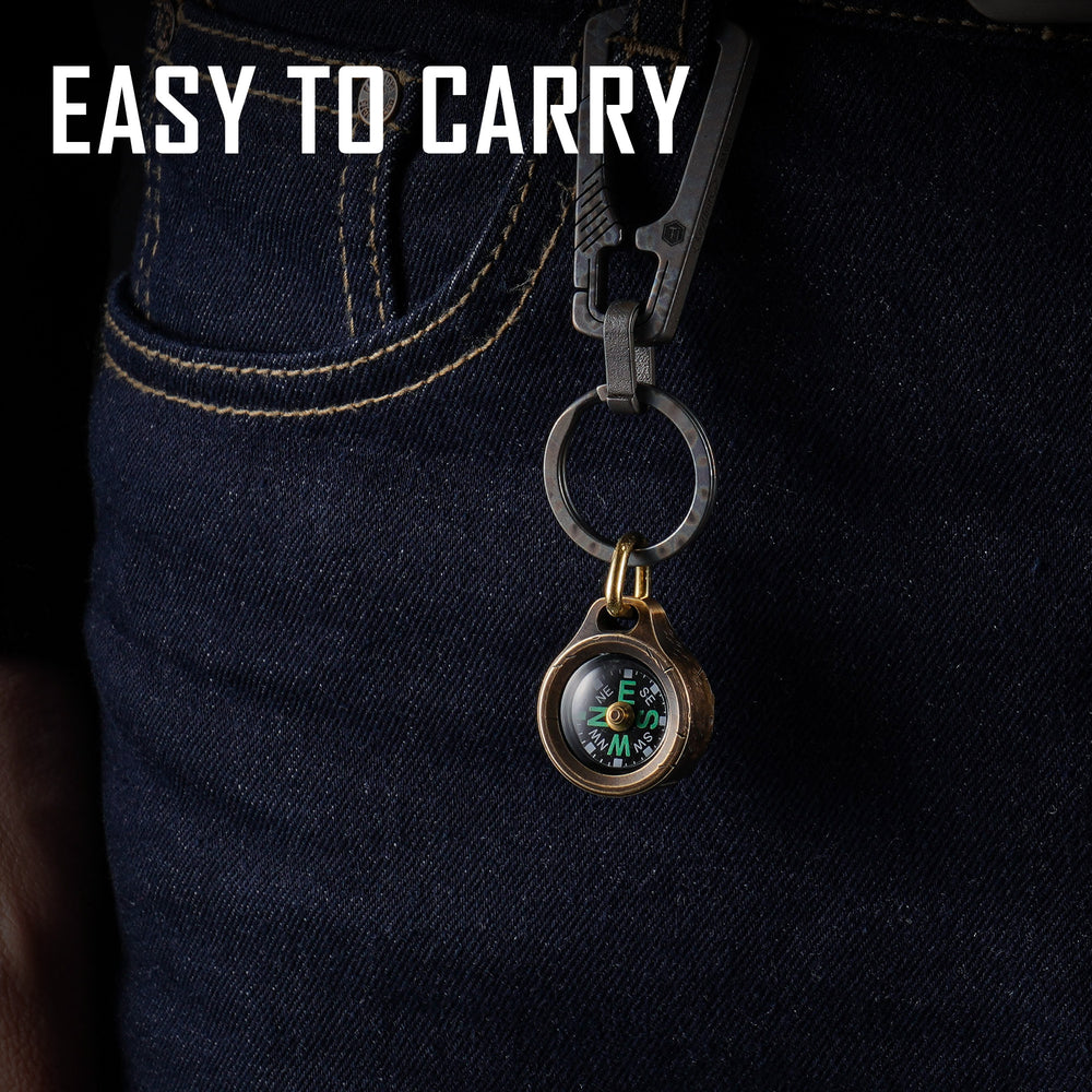 MecArmy Brass/Titanium CMP Compass