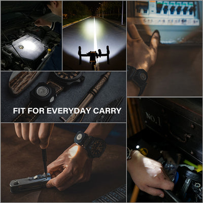 Upgraded*New Color*USB Rechargeable* 300 Lumen* CPLU Titanium Watchban